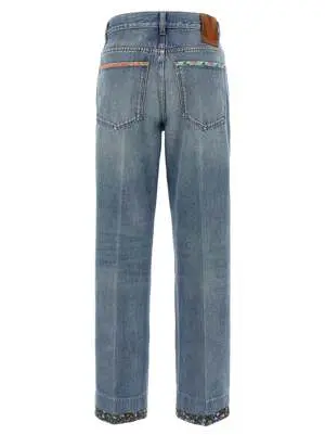 Valentino Garavani Floral Jeans