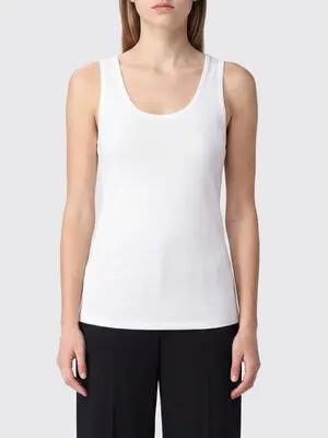 Max Mara MAX MARA Sleeveless U-Neck Top White