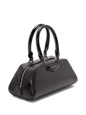 Givenchy Mini Antigona East-west Bag In Box Leather - Black