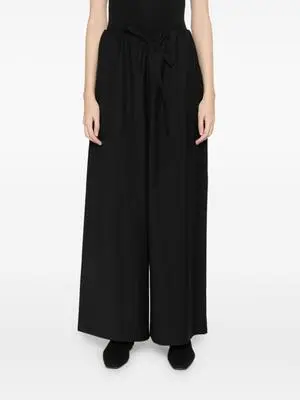 TOTEME Wool Drawstring Trousers - Multicolor
