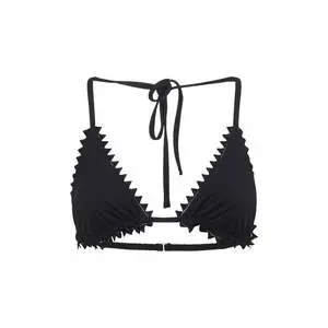 Jacquemus Le Haut De Maillot Picot Bikini Top - Black