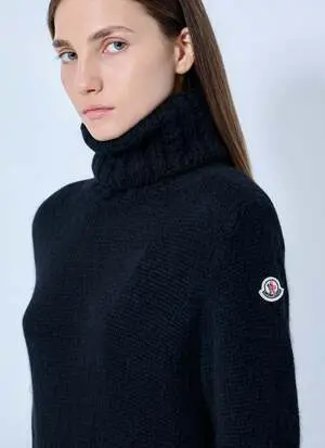 Moncler Turtleneck Knit Dress