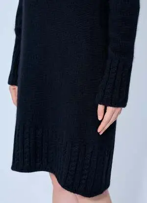 Moncler Turtleneck Knit Dress