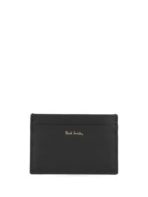 Paul Smith Signature Stripe Card Holder - Black