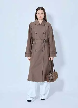 Max Mara Classic Cotton Trench Coat