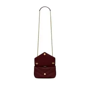 Saint Laurent Chevron Quilting Shoulder Bag