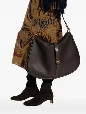 Etro Buckle-fastening Extra-large Leather Shoulder Bag