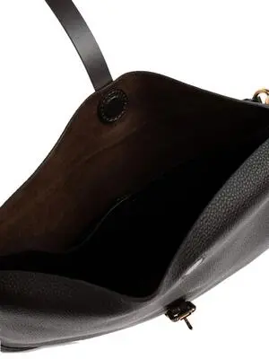 Etro Buckle-fastening Extra-large Leather Shoulder Bag
