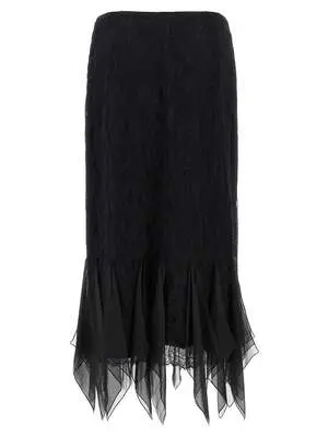 Valentino Garavani Lace Midi Skirt