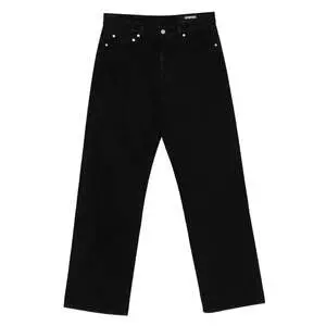 Jacquemus Denim Regular & Straight-leg Jeans - Black