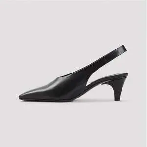 Giorgio Armani Nappa Slingback Pumps
