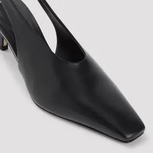 Giorgio Armani Nappa Slingback Pumps