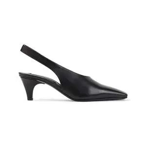 Giorgio Armani Nappa Slingback Pumps - Black