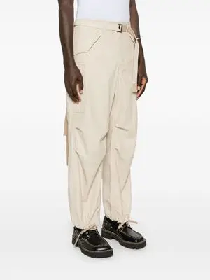 Sacai Cotton Cargo Trousers