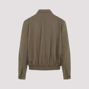 Saint Laurent Cotton Jacket - Brown