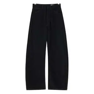 LEMAIRE Denim Wide-leg Jeans - Black