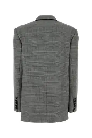 Balmain Embroidered Wool Blend Blazer