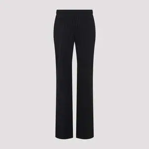 Alexander McQueen Pinstripe Lurex Pants