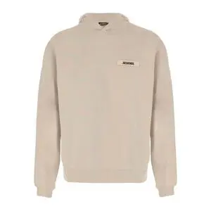 Jacquemus Neutrals Sweaters & Knitwear Hoodies - Cream