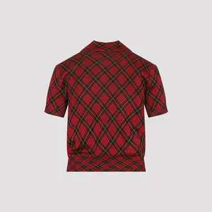 Alexander McQueen Microcheck Polo
