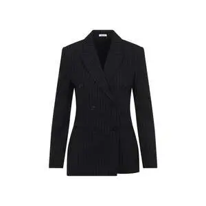 Alexander McQueen Lurex Pinstripe Jacket