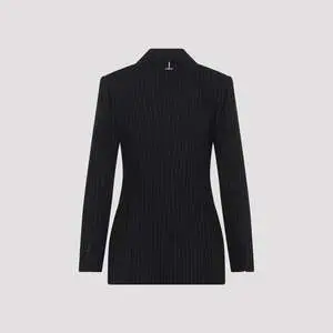 Alexander McQueen Lurex Pinstripe Jacket