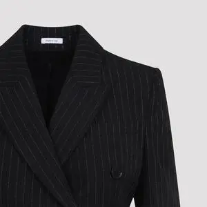 Alexander McQueen Lurex Pinstripe Jacket