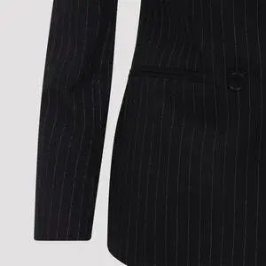Alexander McQueen Lurex Pinstripe Jacket