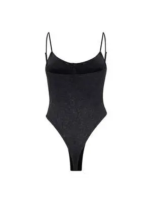 DIESEL® Ribbed Jersey Bodysuit - Multicolor
