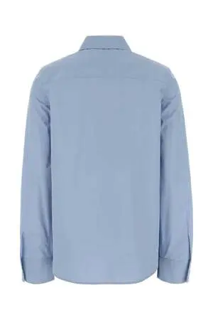 JIL SANDER Light Poplin Shirt - Blue