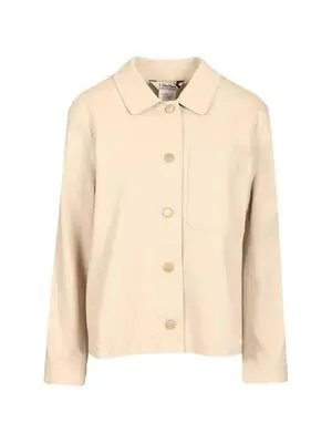 Max Mara Cotton Denim Shirt Jacket