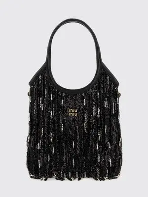 Miu Miu Mini Tote Bag - Black