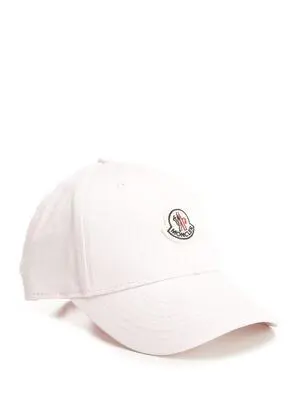 Moncler Cotton Gabardine Baseball Cap - Multicolor