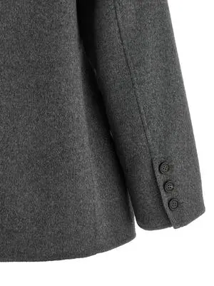 Max Mara Virgin Wool Blazer - Gray