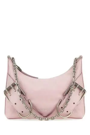 Givenchy Pastel Leather Voyou Boyfriend Party Shoulder Bag - Pink