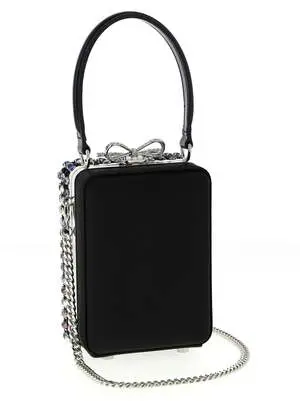 SELF-PORTRAIT Multi Crystal Chainmail' Handbag - Multicolor
