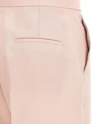 Max Mara Mxmgirone Virgin Wool, Silk And Mohair Trousers - Multicolor