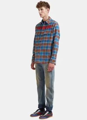 Gucci Distressed Stone Washed Jeans