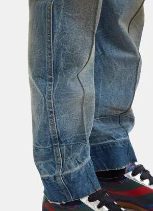 Gucci Distressed Stone Washed Jeans