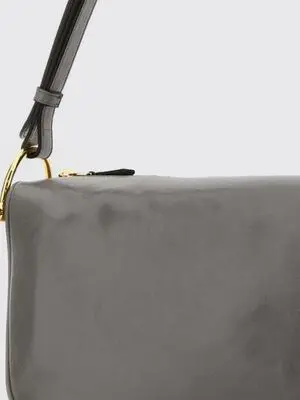 Gucci Smooth Calfskin Shoulder Bag - Gray