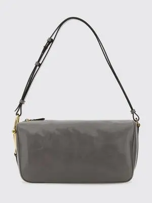 Gucci Smooth Calfskin Shoulder Bag - Gray