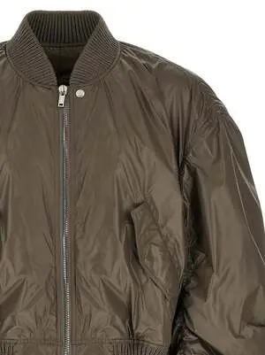Rick Owens Secchia Flight' Bomber Jacket - Gray