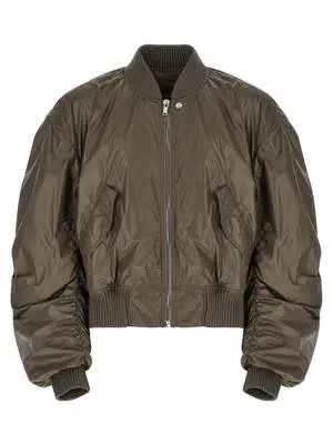 Rick Owens Rick Owens Men 'Secchia Flight' Bomber Jacket Gray