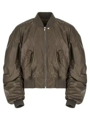 Rick Owens Secchia Flight Bomber Jacket - Gray