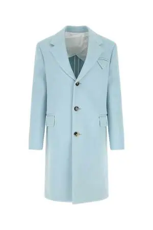 Bottega Veneta Tricotine Coat - Blue