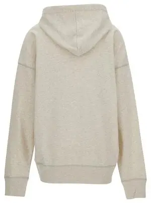 Isabel Marant Étoile Cotton Blend Oversized Hooded Sweatshirt - Multicolor