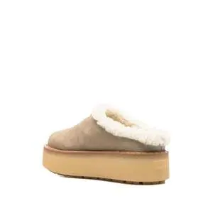 Prada Neutrals Slippers
