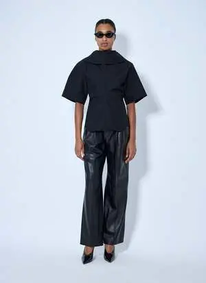 Bottega Veneta Asymmetrical Cut Top