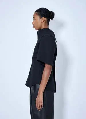 Bottega Veneta Asymmetrical Cut Top