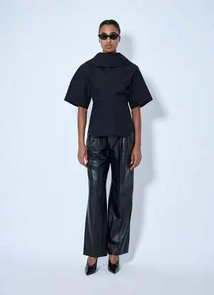 Bottega Veneta Cotton Asymmetrical Top